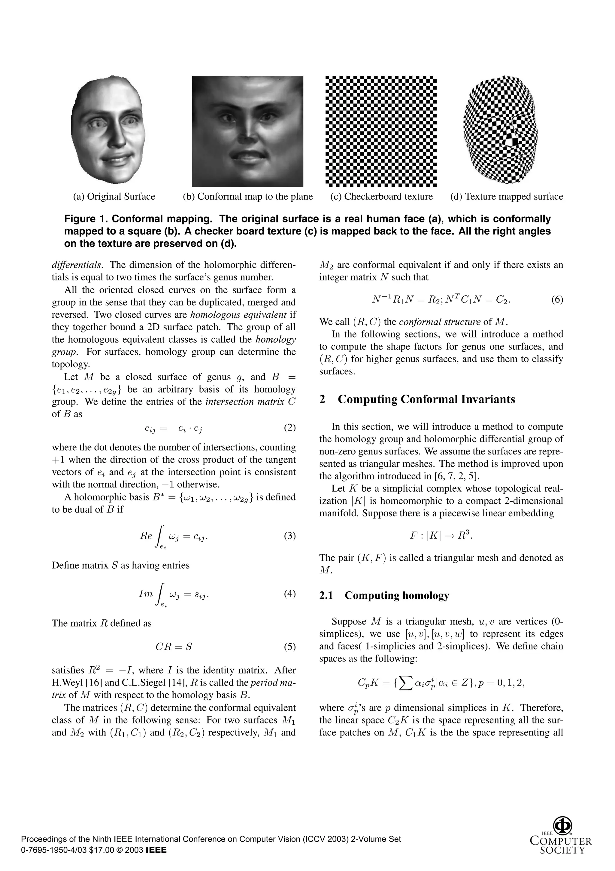 Surface Classification Using Conformal Structures Pdf
