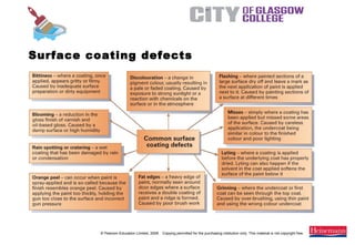 Surface coatings | PPT