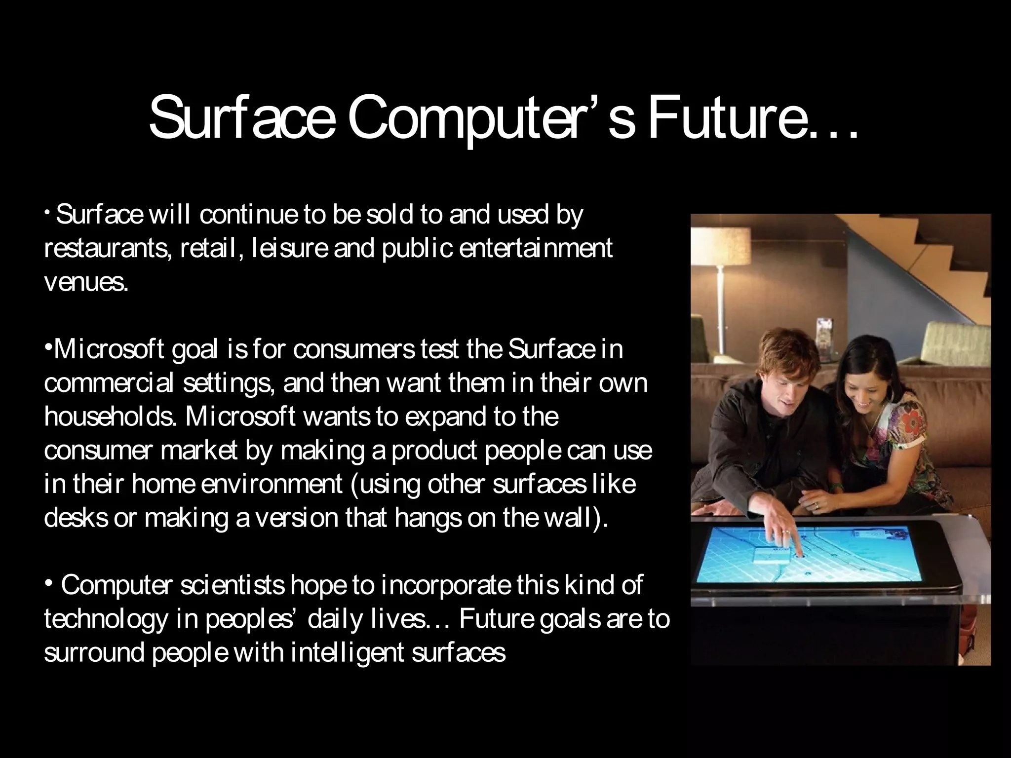 Surface computer | PPT