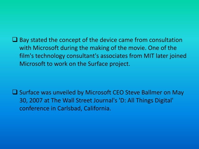 Surface computing | PPT