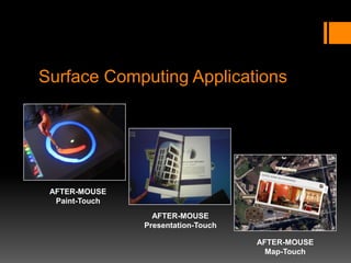 Surface Computing & Devices | PPTX