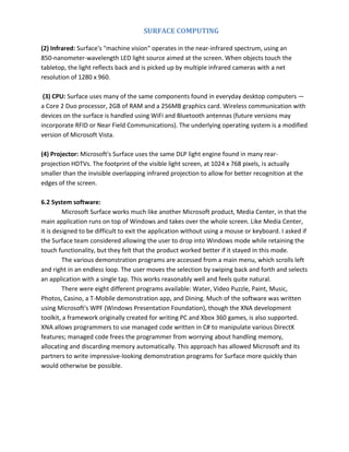 Surface computing1 | PDF