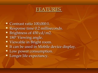 Surface conduction electron emitter display (SED) | PPT