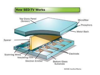 Surface conduction electron emitter display (SED) | PPT