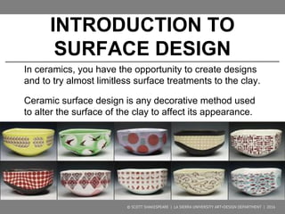 Surface Design Presentation | PPT