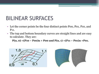 Surface design and visible surfaces | PPTX