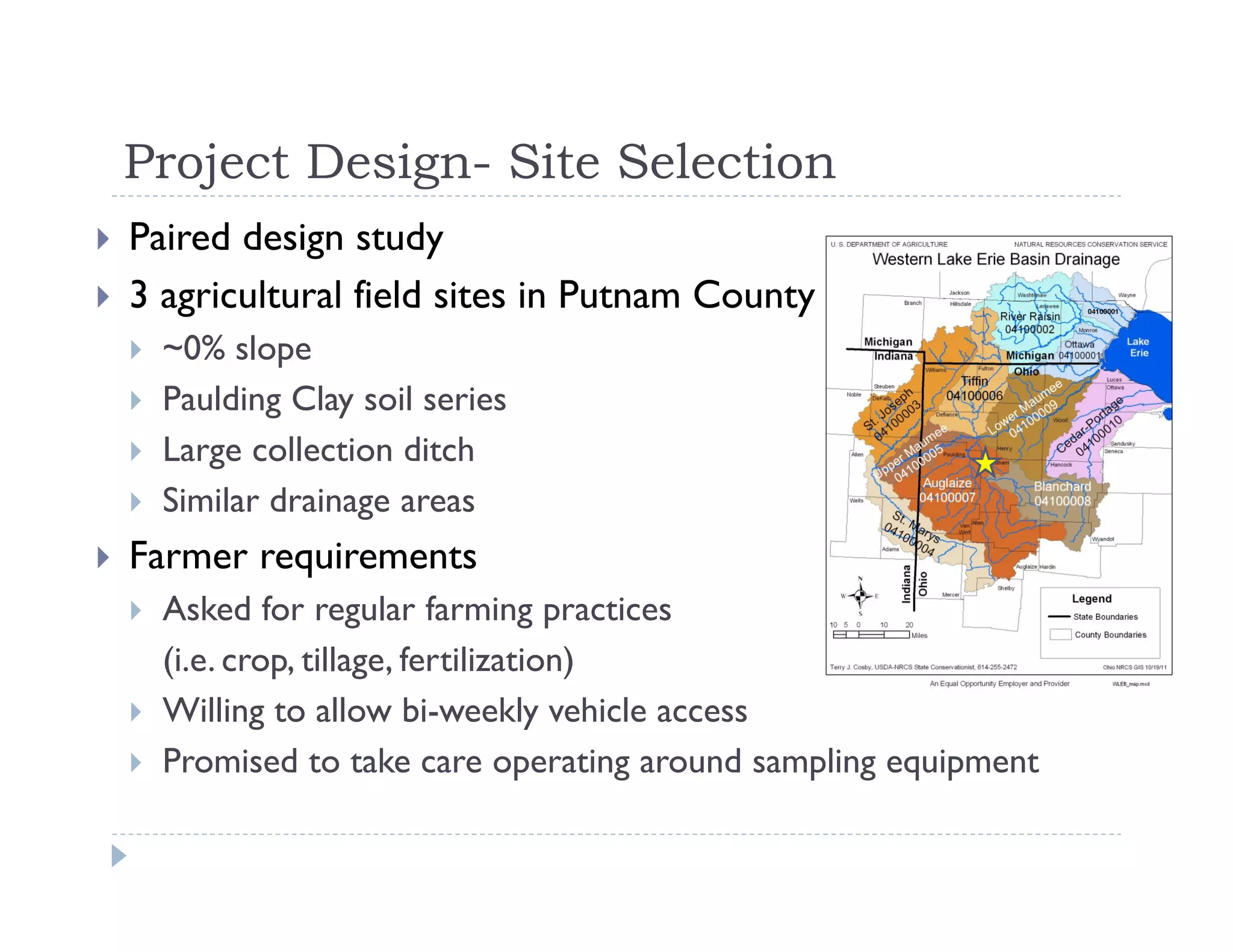 Surface ditch vegetation lake erie watershed miller | PDF