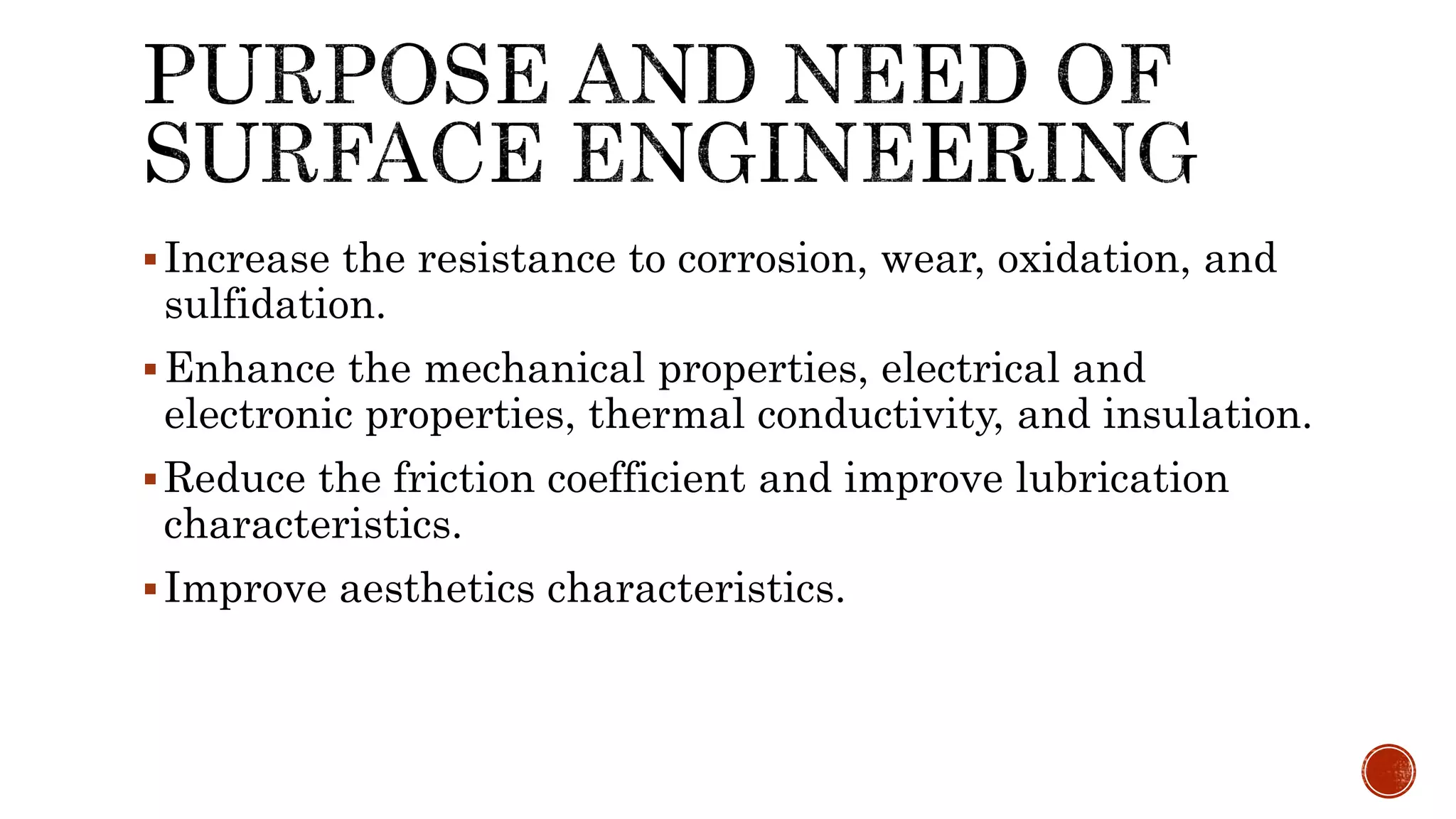 Surface Engineering Unit 1 Pptx
