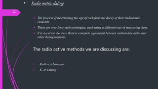 Surface Exposure Dating And its Application | PPTX