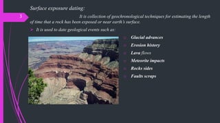 Surface Exposure Dating And its Application | PPT
