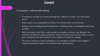 Surface Exposure Dating And its Application | PPT