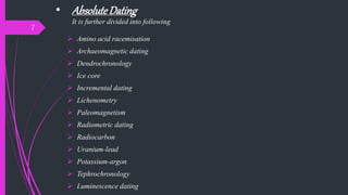 Surface Exposure Dating And its Application | PPTX