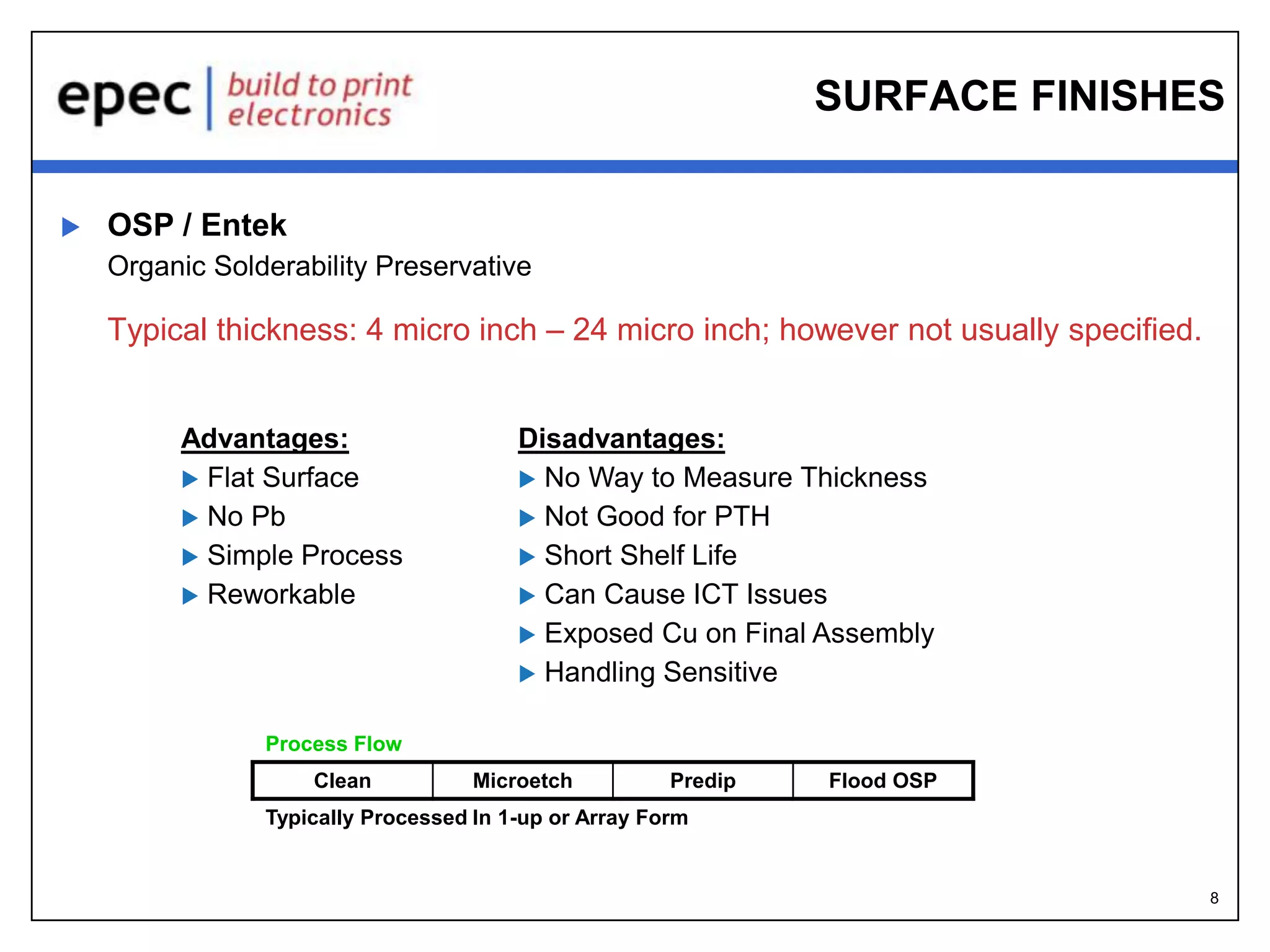 Surface Finishes: Why do I need to know more? | PPTX