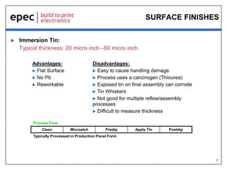 Surface Finishes: Why do I need to know more? | PPTX