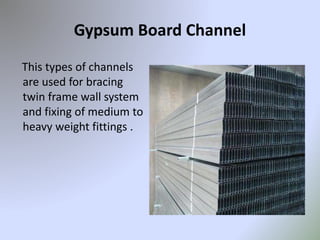 Gypsum Board(internal finish) | PPTX | Home Improvement | Home & Garden