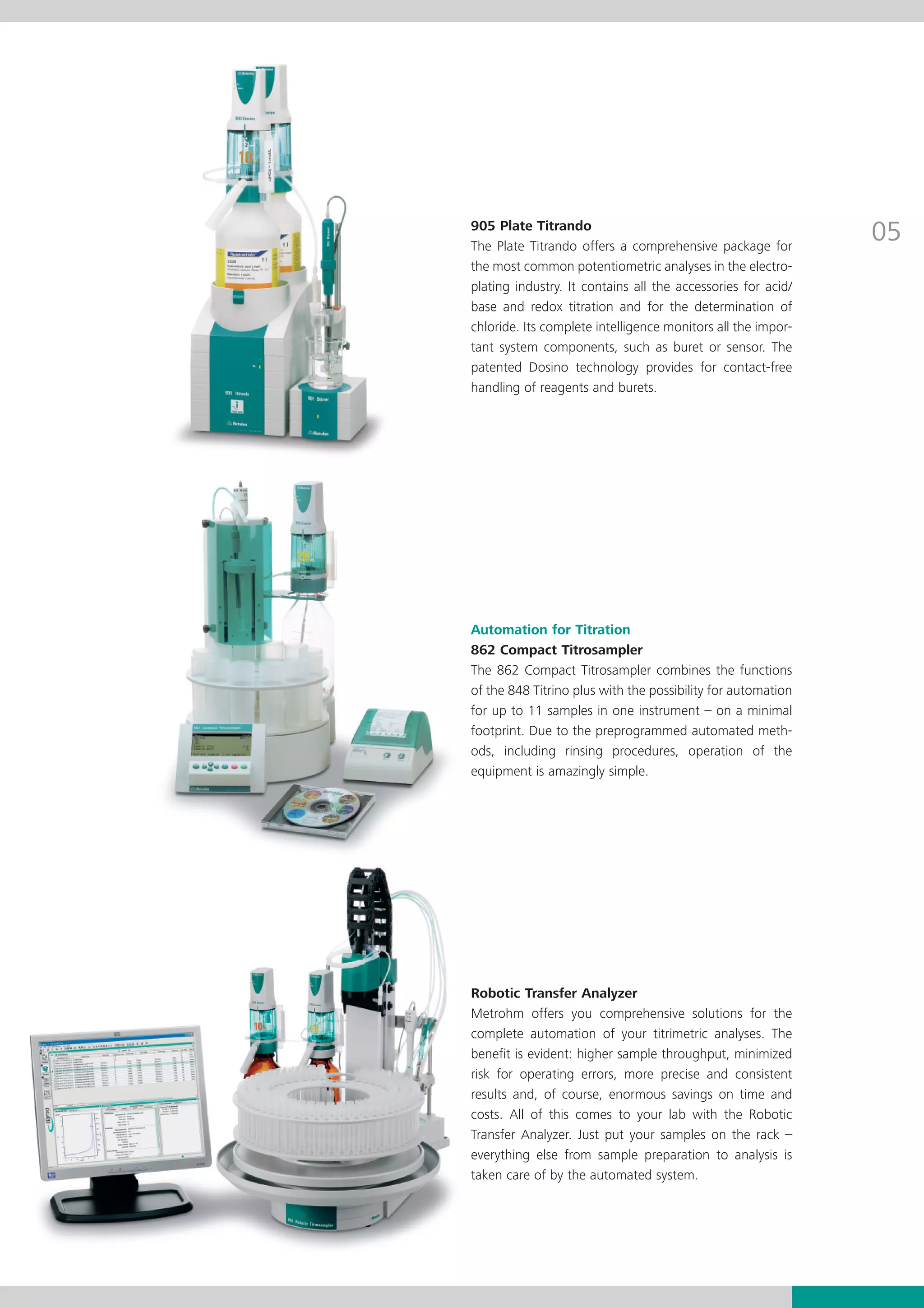 Metrohm – customized analysis for surface finishing, Process control in electroplating and PCB ...