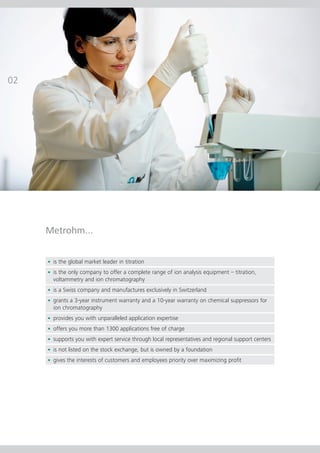 Metrohm – customized analysis for surface finishing, Process control in electroplating and PCB ...