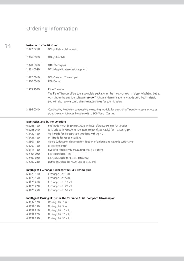 Metrohm – customized analysis for surface finishing, Process control in ...