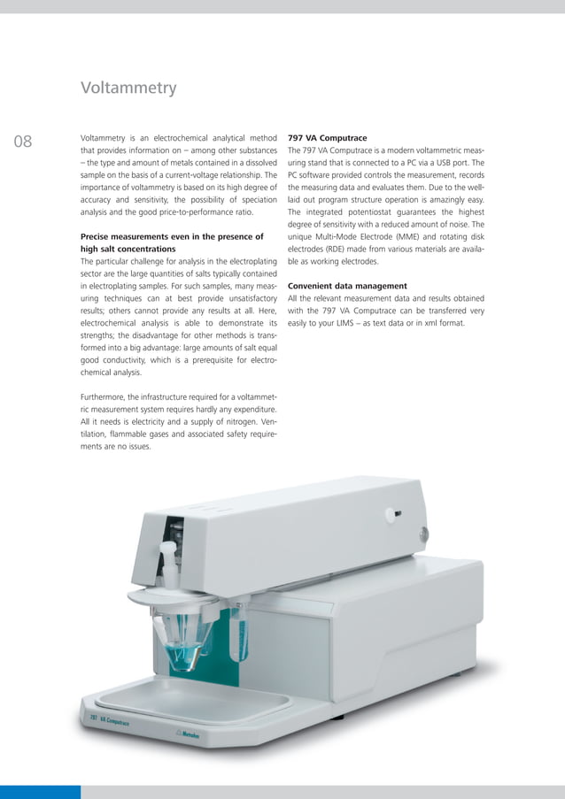 Metrohm – customized analysis for surface finishing, Process control in ...
