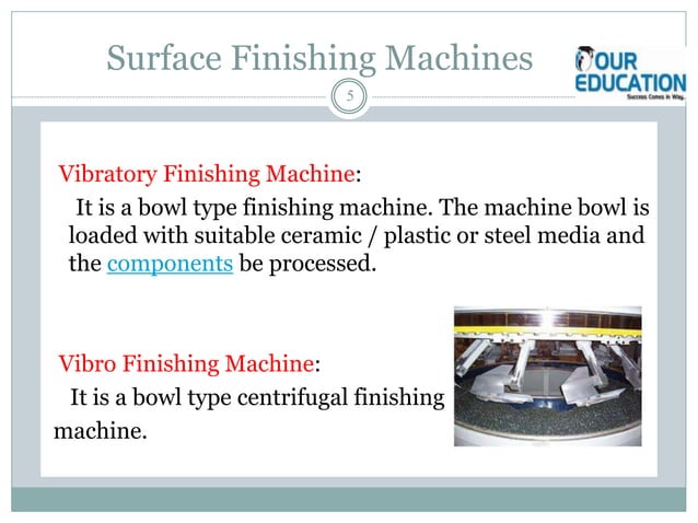 Surface finishing process | PPTX