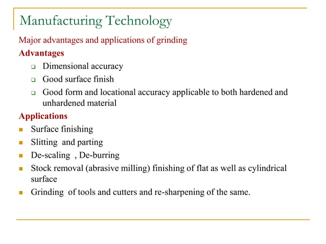 Surface finishing process.ppt | Geology | Science