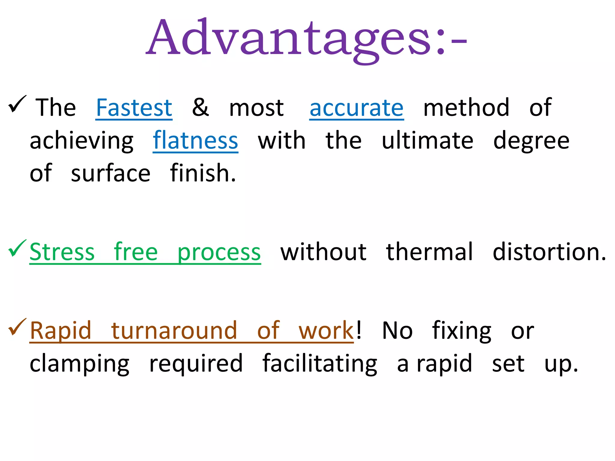 Surface finishing processes | PPTX