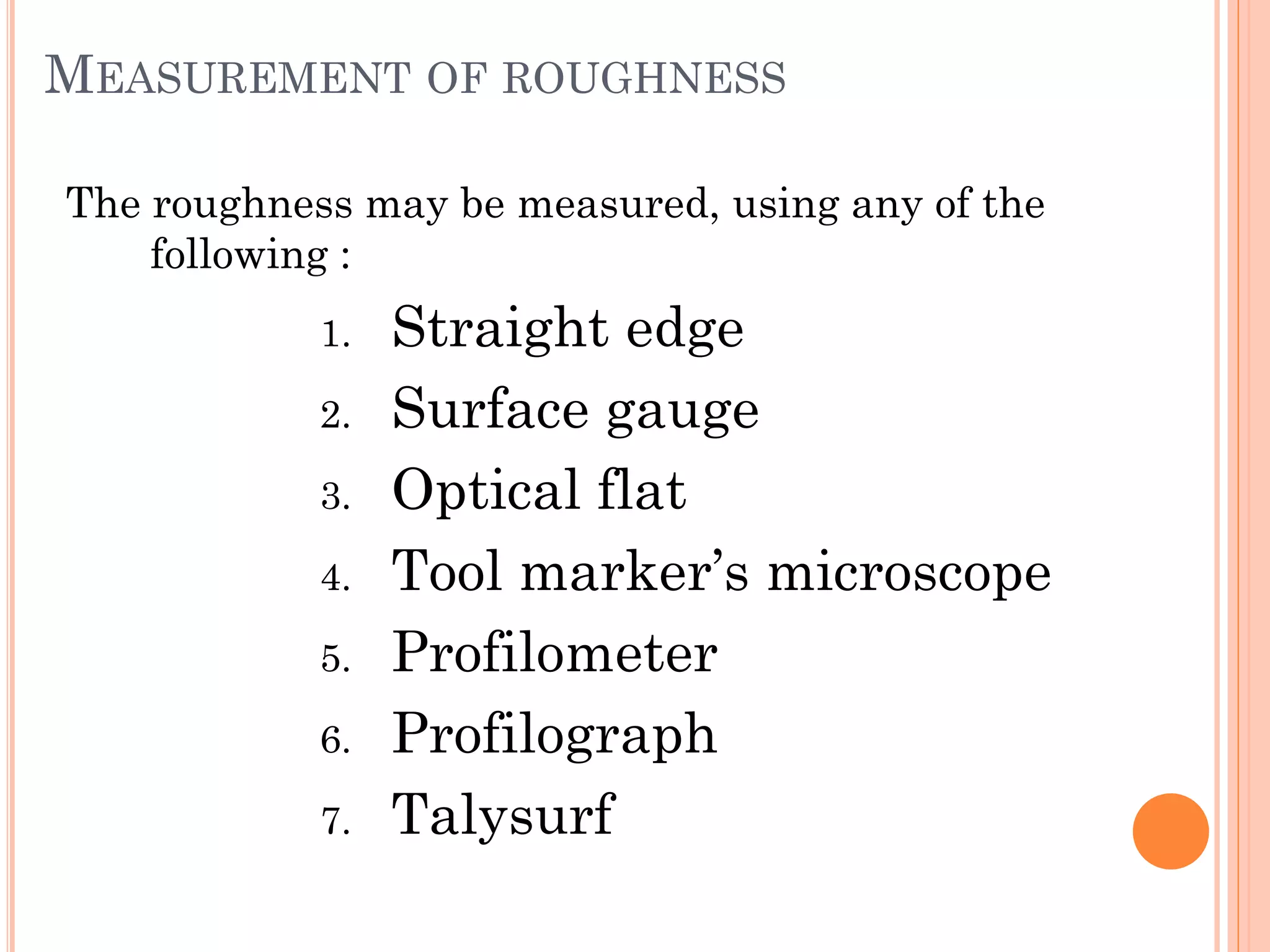 Surface finish measurement naman m dave | PDF
