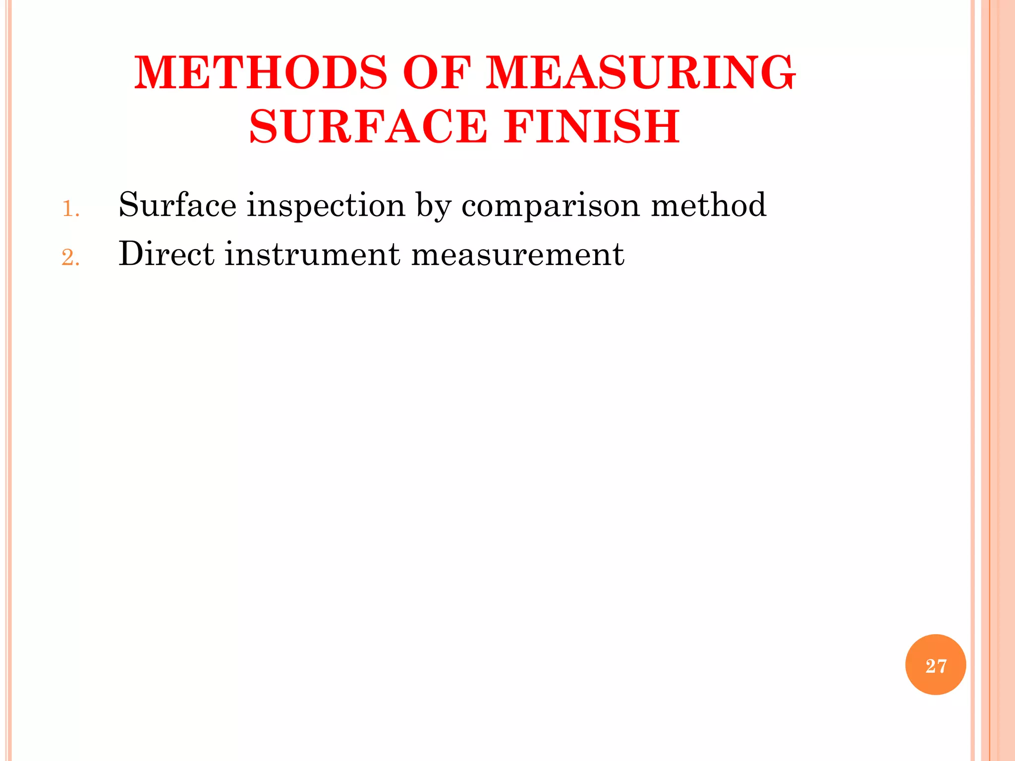 Surface finish measurement naman m dave | PDF
