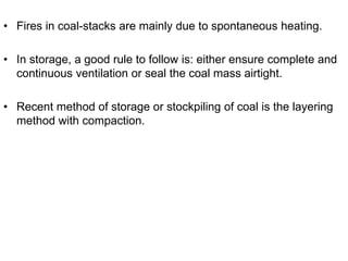 Surface fire in coalfields | PPT