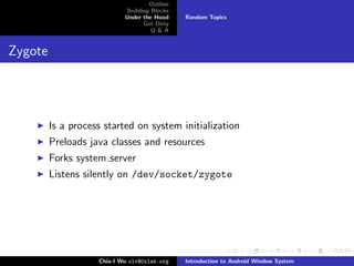 Introduction to Android Window System | PDF