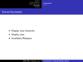 Introduction to Android Window System | PDF