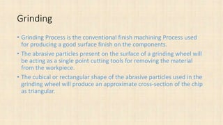 Surface grinding machine | PPTX