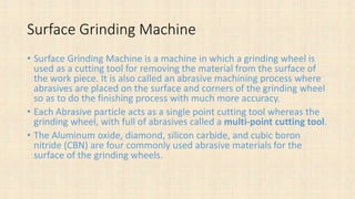 Surface grinding machine | PPTX