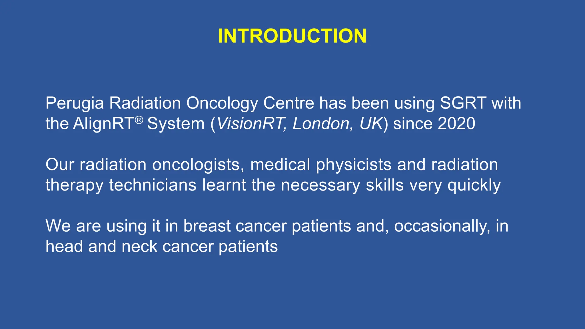 Surface guided deep inspiration breath hold (SG-DIBH) in ultra ...