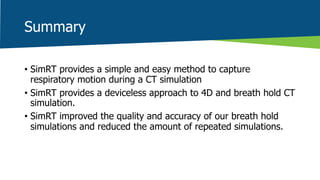 Surface Guided Simulation for Improved Accuracy in Breast Treatments | PDF