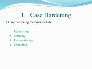 Surface hardening | PPTX