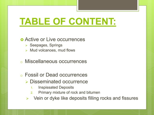 Surface indication of subsurface oil and gas accumulation | PPTX ...