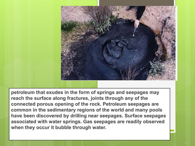 Surface indication of subsurface oil and gas accumulation | PPTX ...