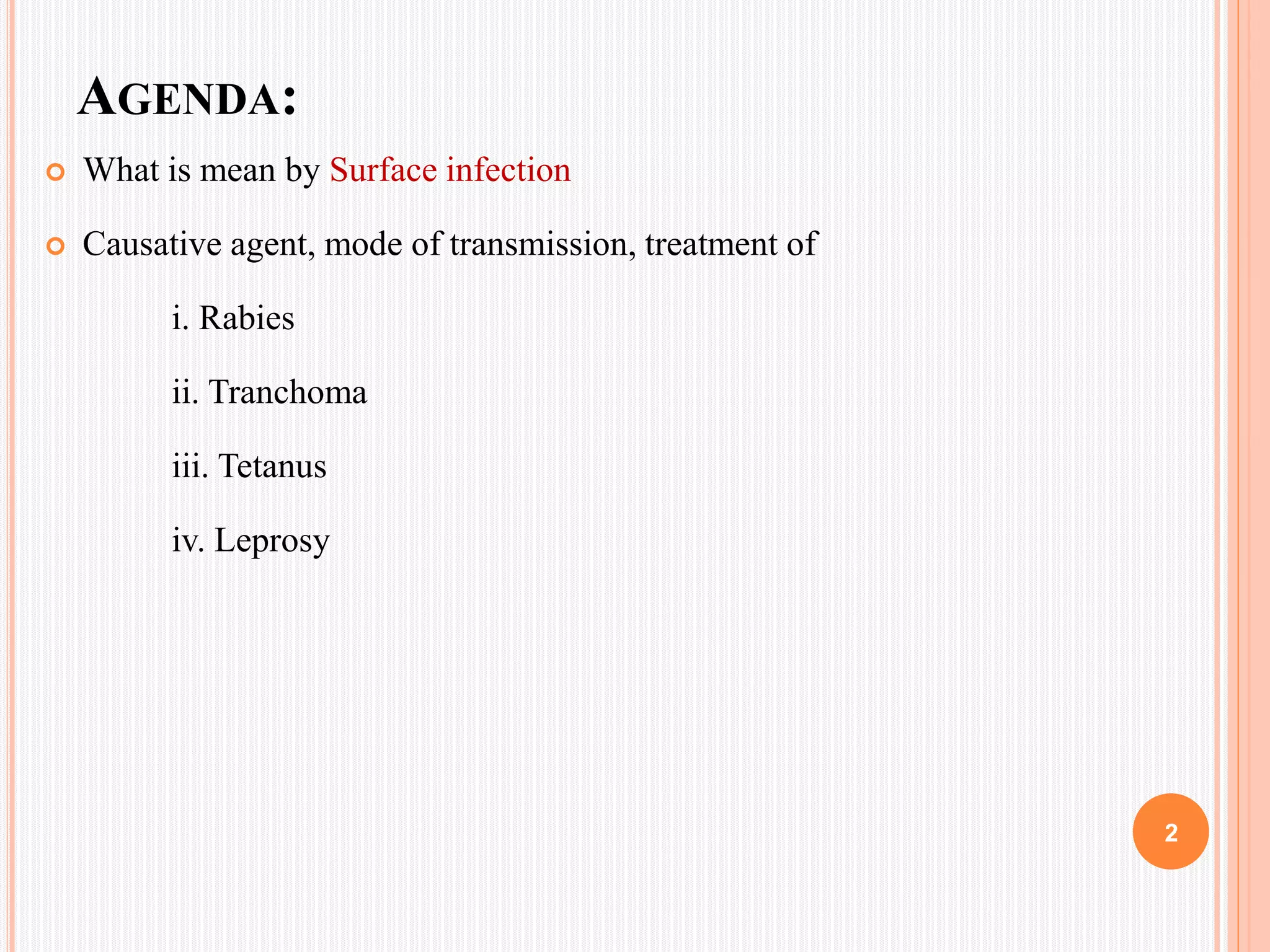 Surface infection | PPTX