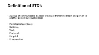 surface infections . sexually transmitted diseases pptx | PPT