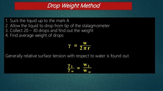 Surface and interfacial tension and its measurement