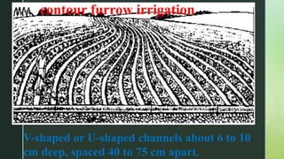 Surface irrigation methods | PPTX