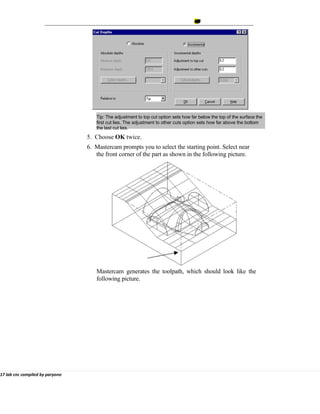 Surface machining | PDF