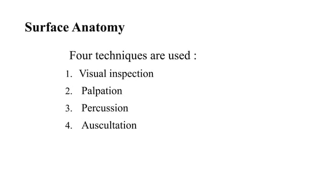 Surface marking upper limb | PPTX