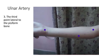 Surface marking upper limb | PPTX