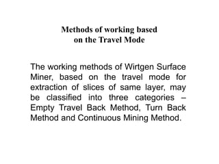 Surface miner | PPT