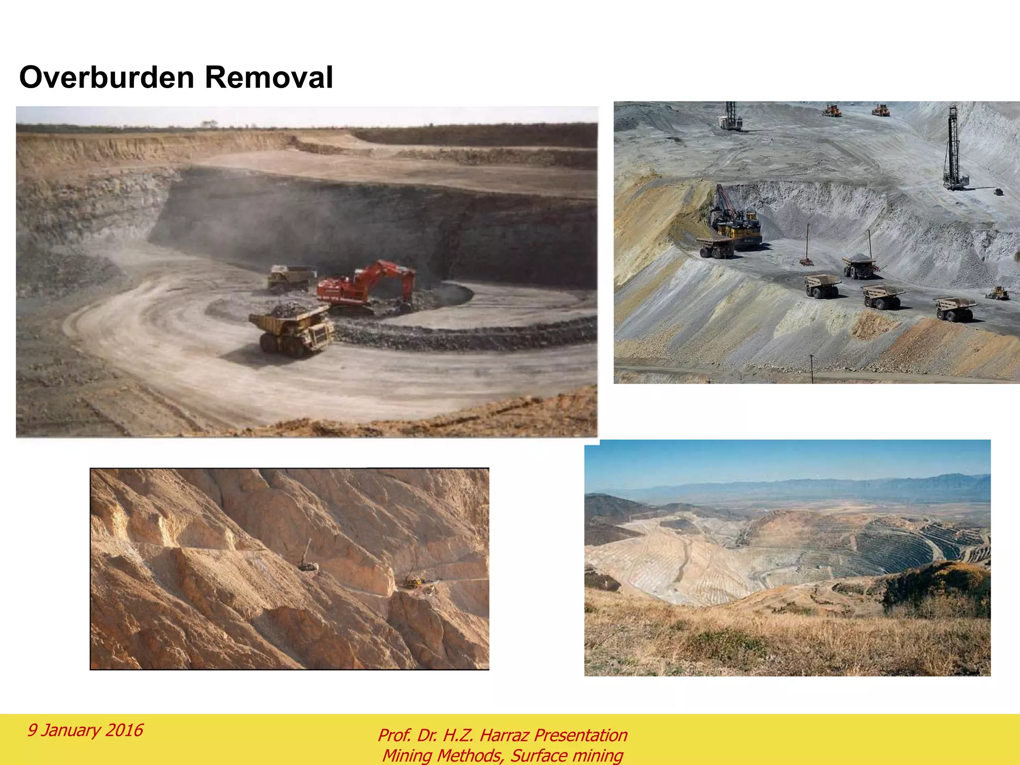 Surface mining planning and design of open pit mining | PDF