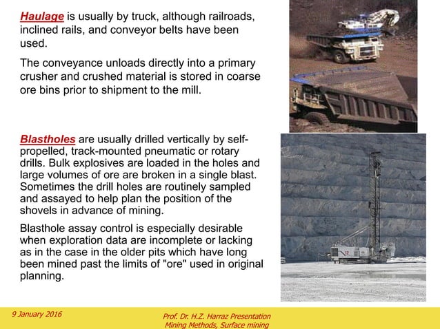 Surface mining planning and design of open pit mining | PDF | Geology ...