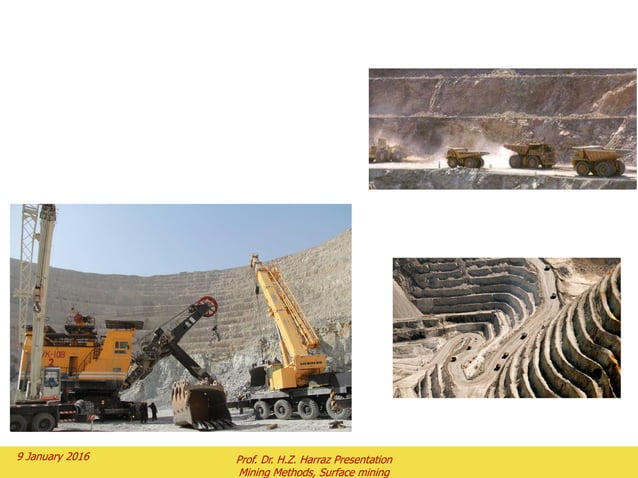 Surface mining planning and design of open pit mining | PDF | Geology ...