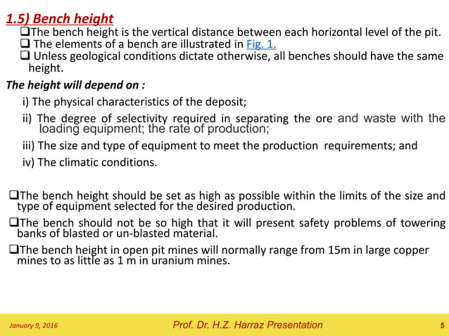 Surface mining planning and design of open pit mining | PDF | Geology ...